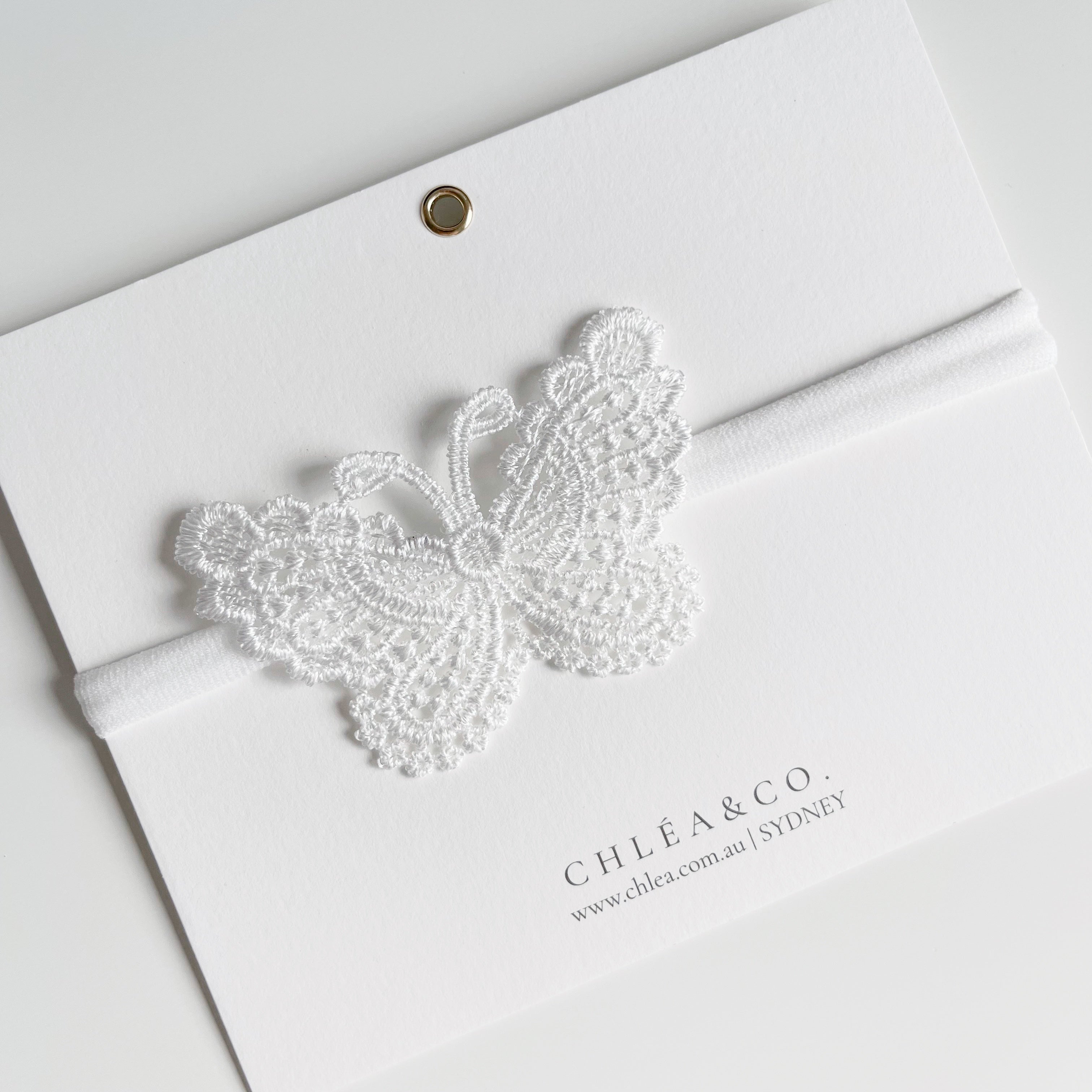 Lace Butterfly Headband – Chléa & Co.